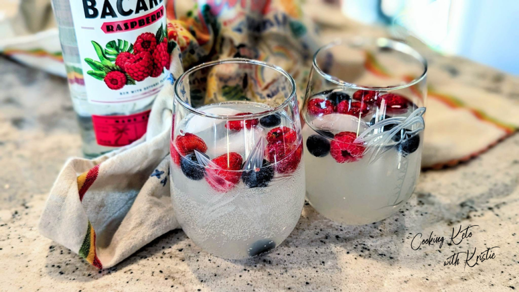 Berry Sparkler - Cooking Keto With Kristie